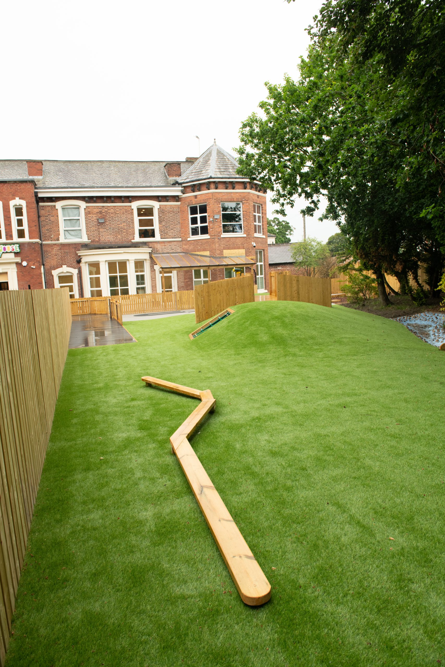 Outdoor Play Area - Leafield House Nursery
