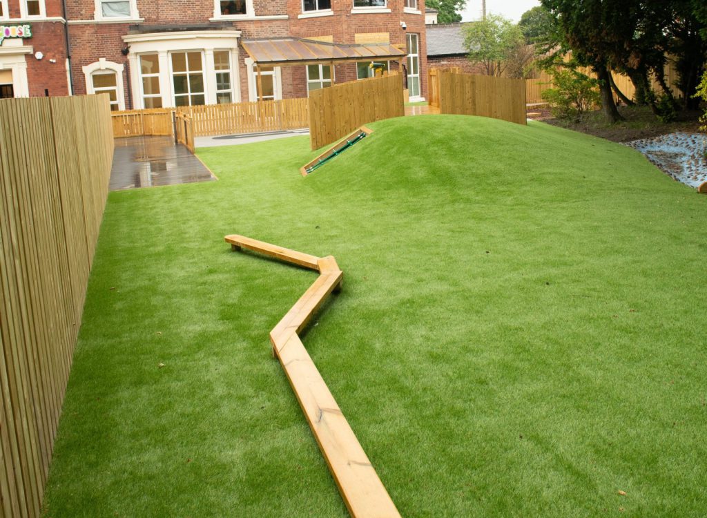 Outdoor Play Area - Leafield House Nursery